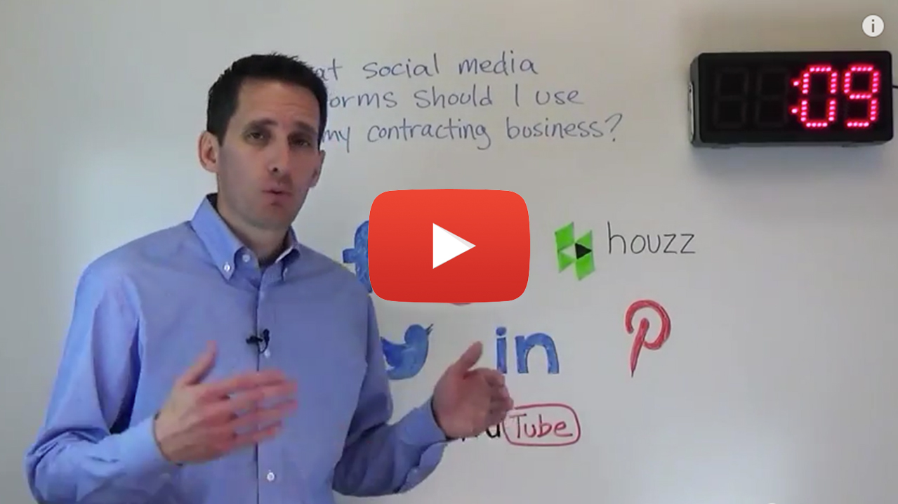 Contractor Marketing 2 Minute Tuesday What Social Media Platforms